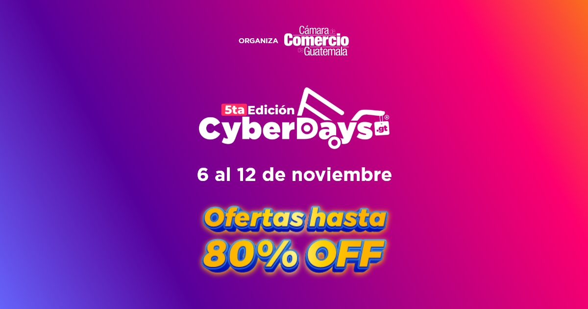 CyberDays 2023 | Ofertas hasta 80% OFF | del 6 al 12 de noviembre